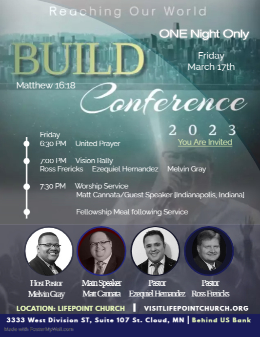 Consecration Revival | PosterMyWall