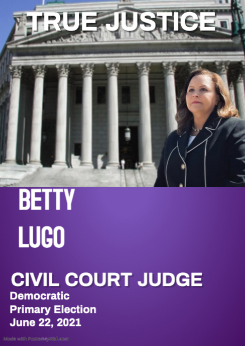 Betty Lugo for Judge | PosterMyWall
