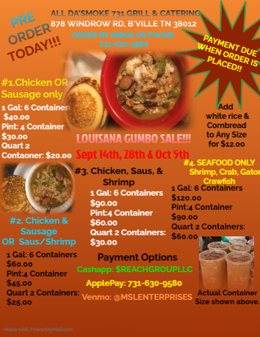 national gumbo day | PosterMyWall