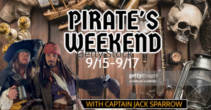 Pirate's Weekend | PosterMyWall