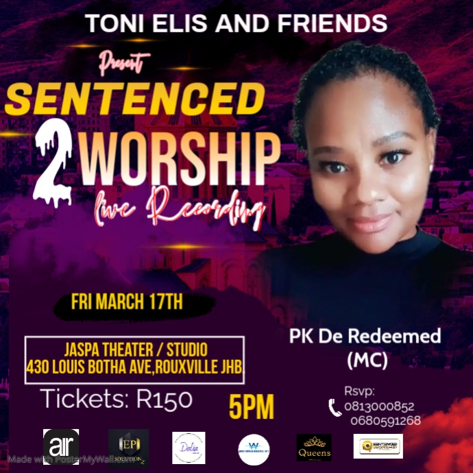 Praise & Worship Post | PosterMyWall