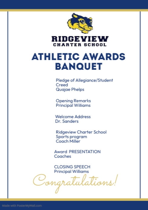 Copy of graduation program template pg2 | PosterMyWall