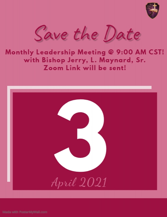 Copy of save the date business meeting flyer template | PosterMyWall
