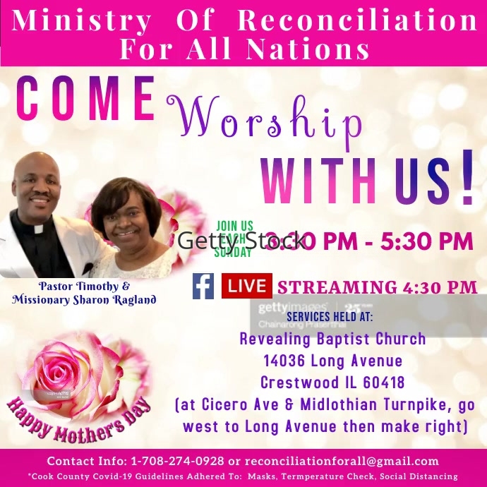 Sunday, MAY 9th ServiceA | PosterMyWall