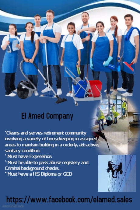 Copy of Copy of Housekeeping Associates Wanted | PosterMyWall