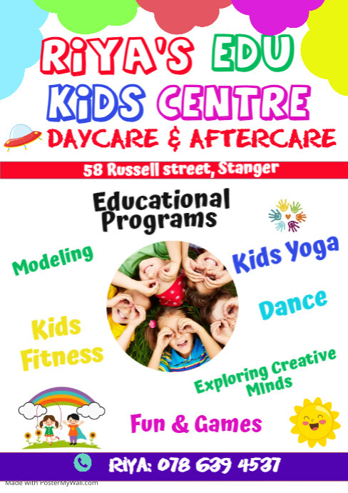 preschool enrollment advertisement | PosterMyWall