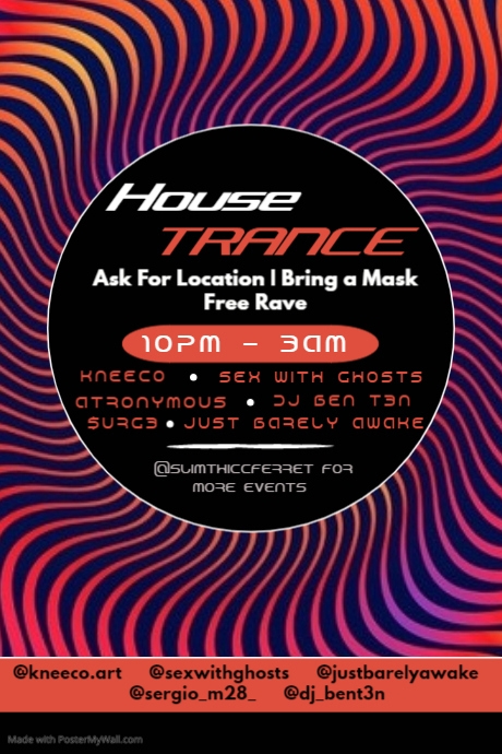 Copy of Psytrance Party Poster | PosterMyWall