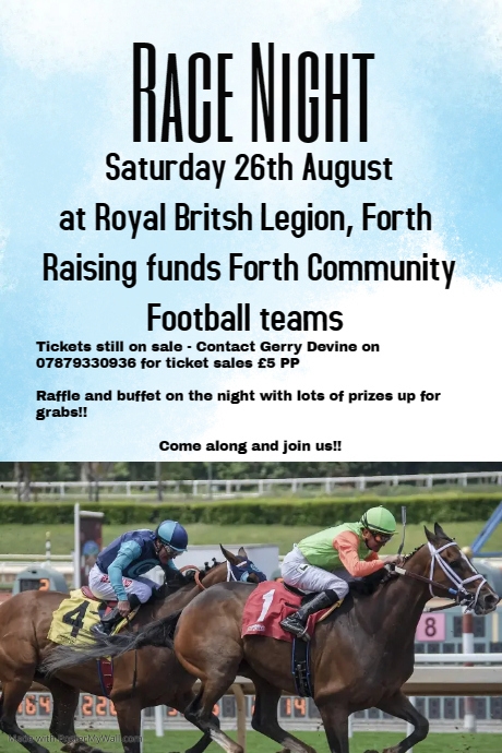 Race Night | PosterMyWall