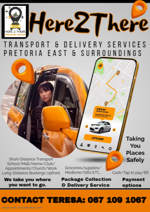 Cab services flyer | PosterMyWall