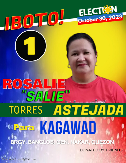 Philippine Election Tarpaulin Poster | PosterMyWall