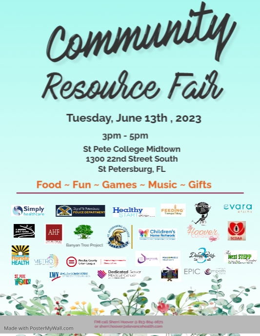 Community Resource Fair 6-13-23 | PosterMyWall