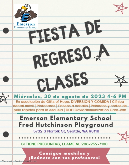 Copy of Back to School-Spanish | PosterMyWall