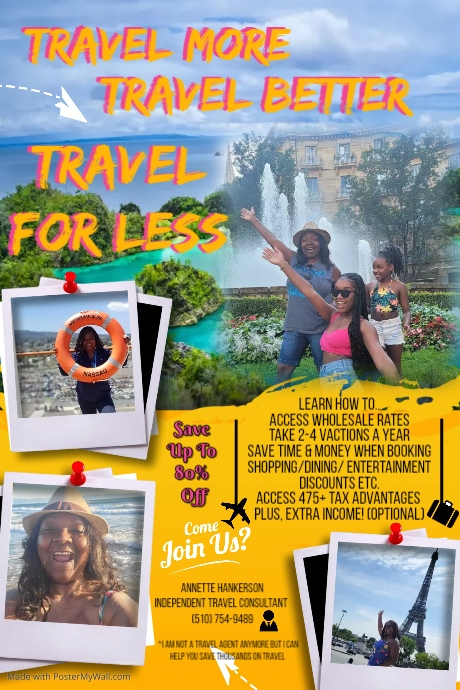 Travel Poster Template | PosterMyWall