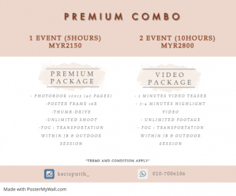 PREMIUM COMBO | PosterMyWall