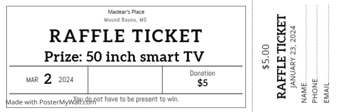 Free Printable Raffle Ticket Design Template | PosterMyWall