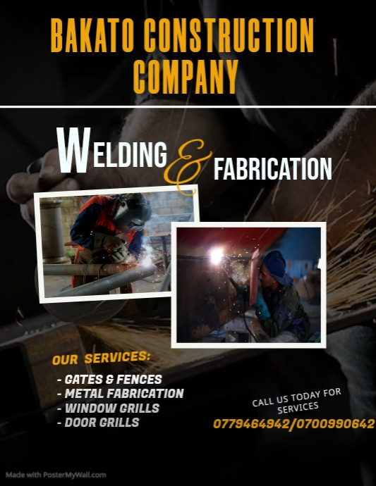 Copy of Custom Welding Flyer | PosterMyWall