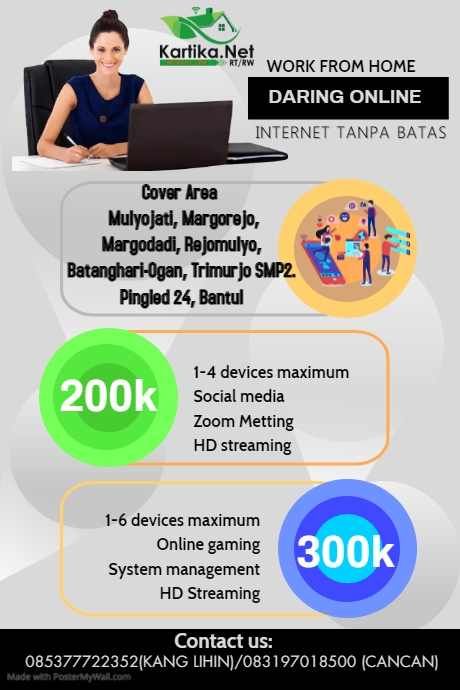 Copy of Salinan Internet packages | PosterMyWall