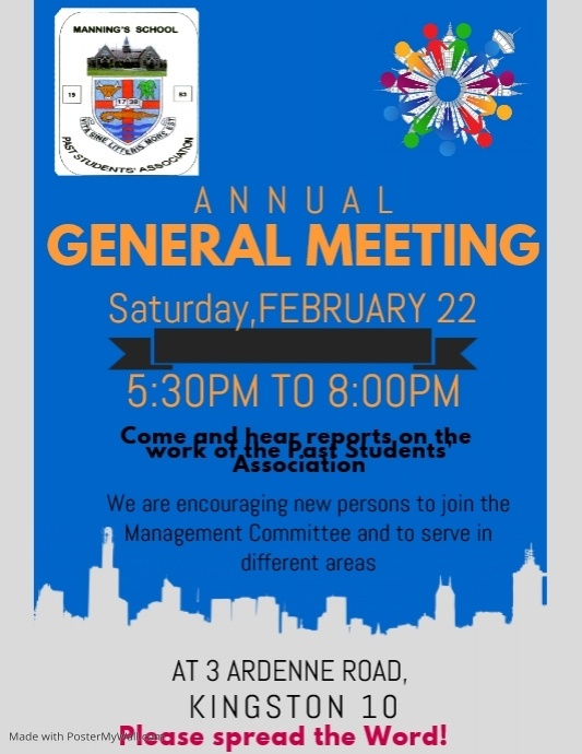 Copy of Copy of Annual General Meeting Flyer | PosterMyWall