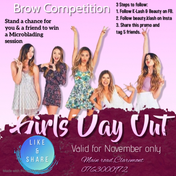 Copy of Copy of GIRLS' DAY OUT | PosterMyWall