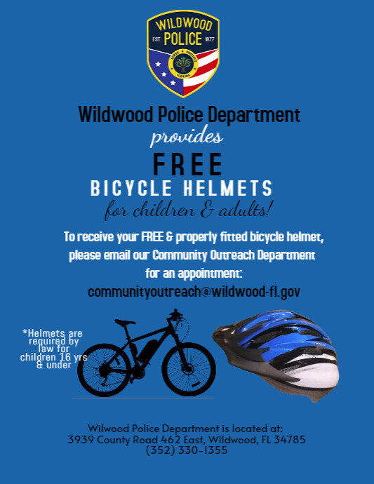 Free Bicycle Helmets Flyer | PosterMyWall