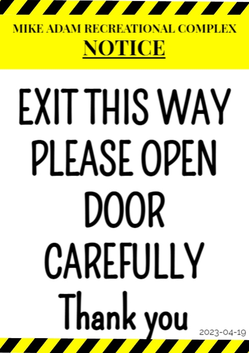 Notice Template | PosterMyWall