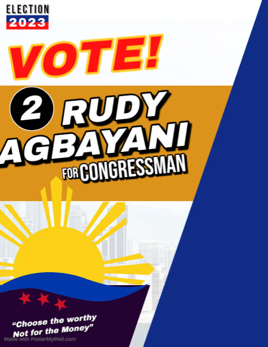 Philippine Political Flyer | PosterMyWall