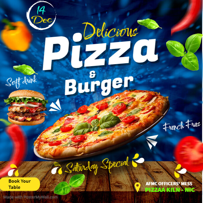 Pizza Ads Template | PosterMyWall