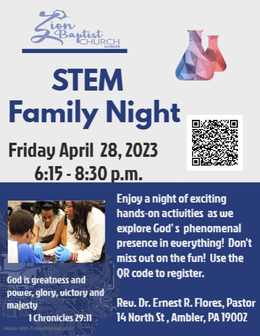 STEM event flyer template | PosterMyWall