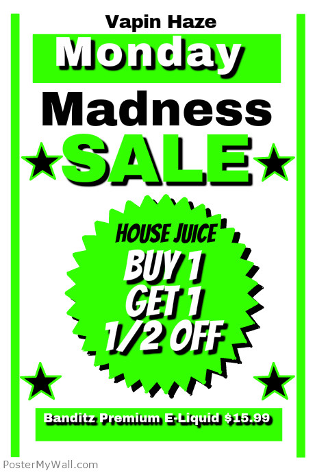 Monday Madness | PosterMyWall