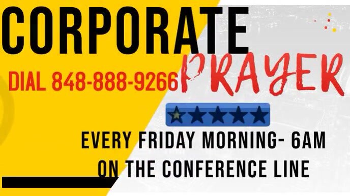 CORPORATE PRAYER | PosterMyWall