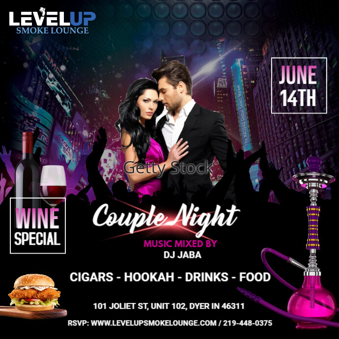 Copy of Couple Dance Party Template | PosterMyWall