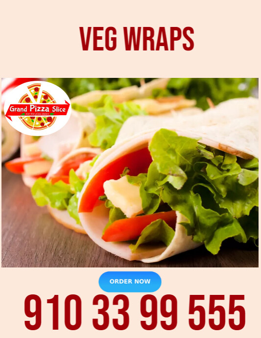 Healthy Wrap | PosterMyWall