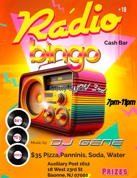 RADIO BINGO (1) | PosterMyWall