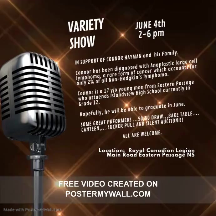 Talent Show Video Ad Design Template (1) | PosterMyWall