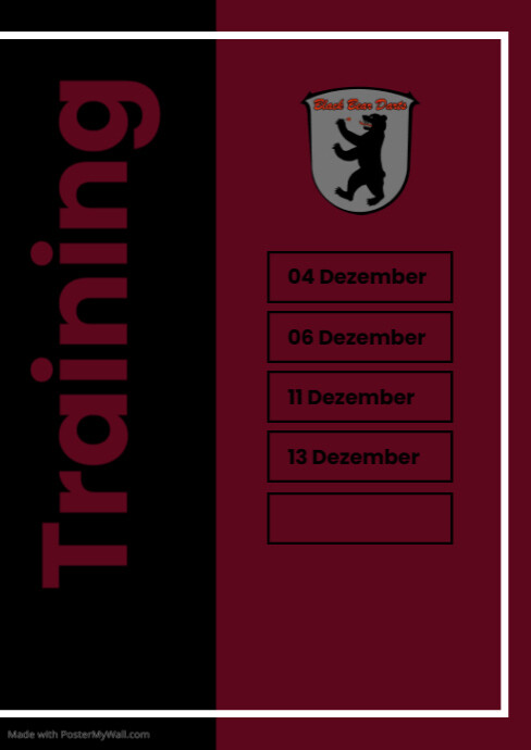 Copy of Training (1) | PosterMyWall