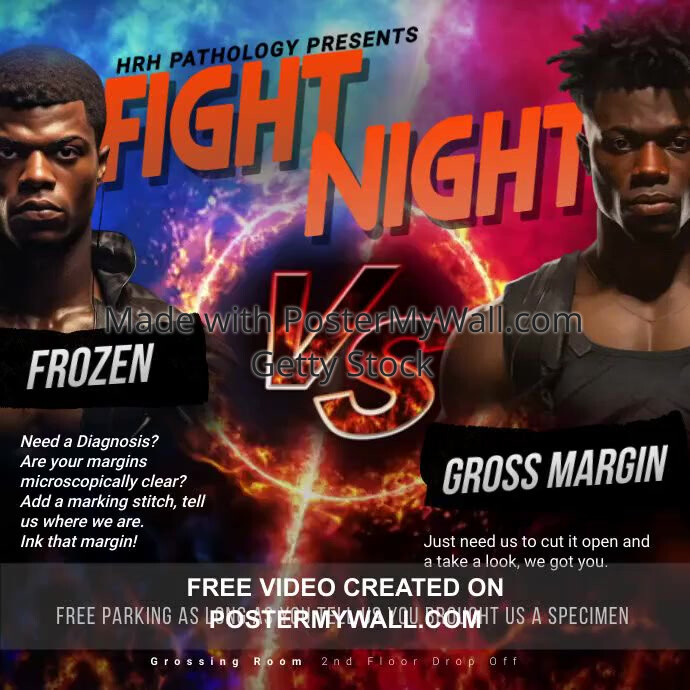 Fight Night Video Promotion template | PosterMyWall