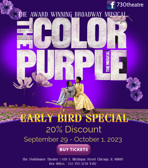 Copy of Color Purple - 600px X 680 px #2 | PosterMyWall