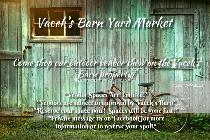 barn yard market | PosterMyWall