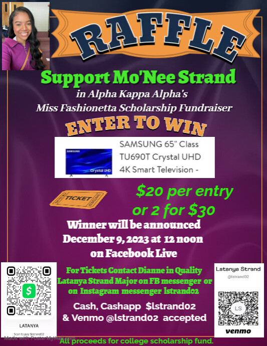 Raffle Giveaway Flyer Template | PosterMyWall