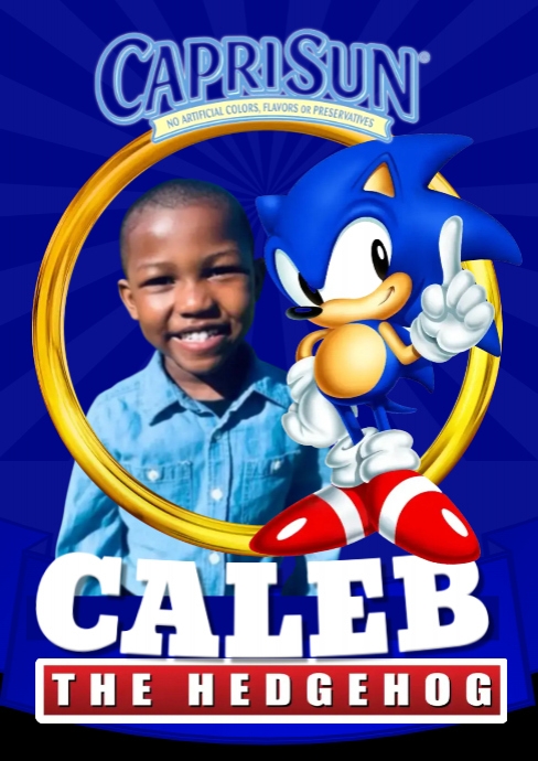 Copy of Capri Sun-Sonic | PosterMyWall