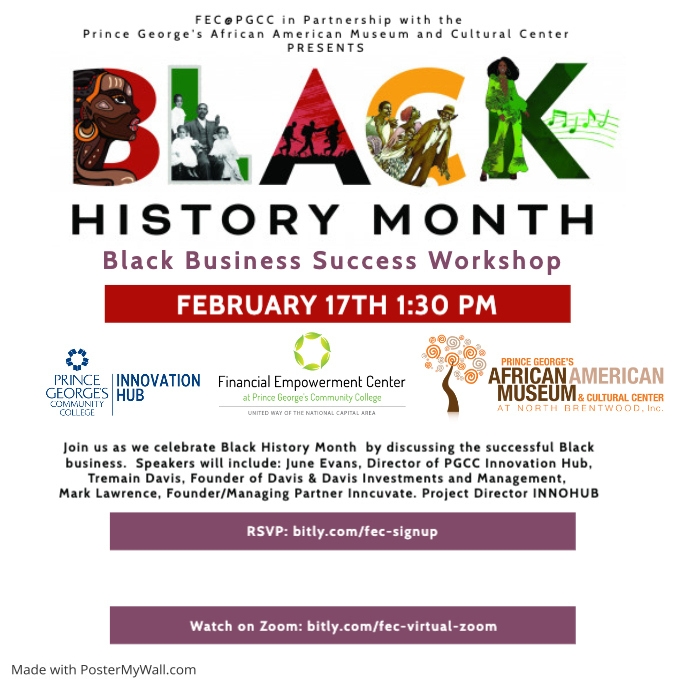 Copy of Black History Month Cultural Event Flyer | PosterMyWall