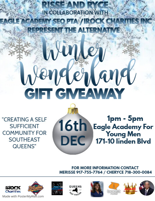 WINTER WONDERLAND | PosterMyWall