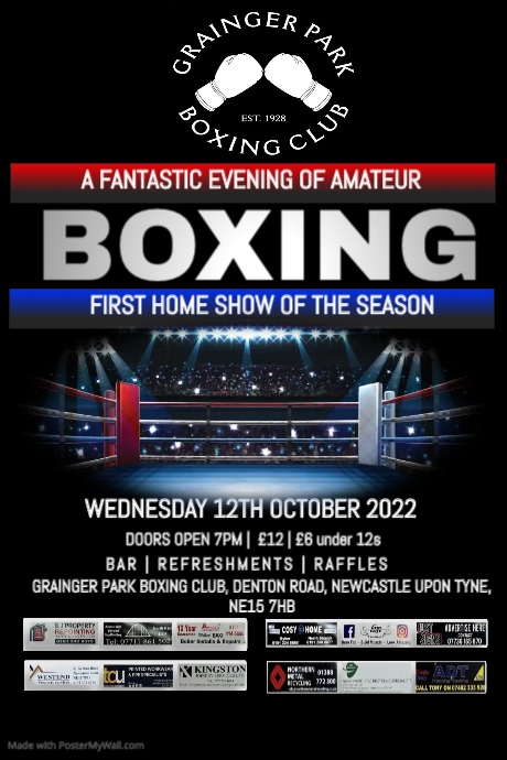 Copy of Boxing Night Poster | PosterMyWall