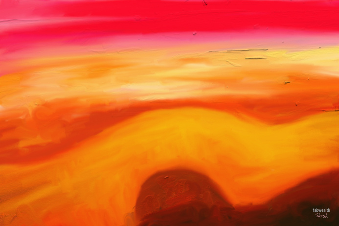 Red Desert Sky customize @postermywall Template | PosterMyWall