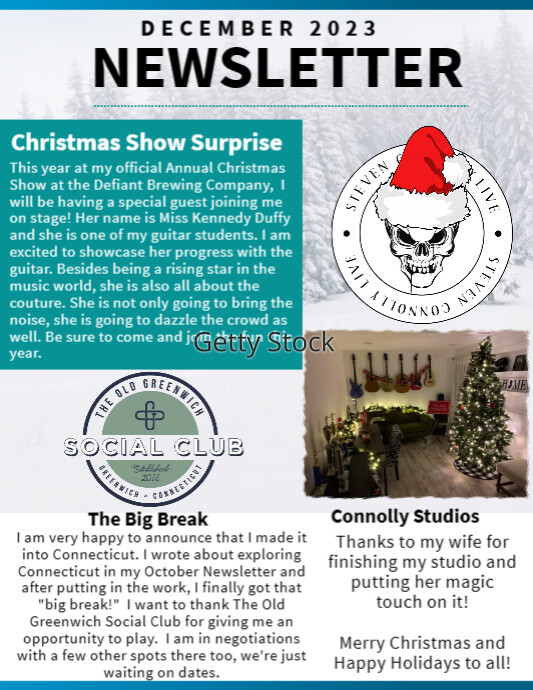 Newsletter Design Template | PosterMyWall