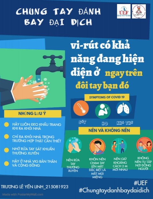 Copy of Copy of Coronavirus Prevention Symptoms Flyer | PosterMyWall