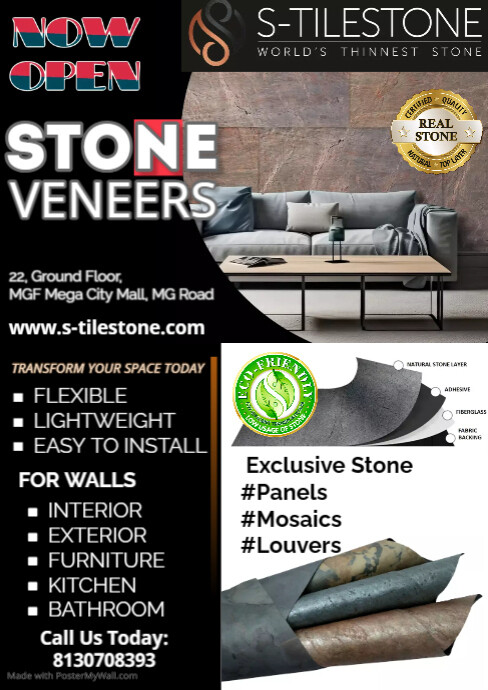 Flooring Contractor Flyer | PosterMyWall