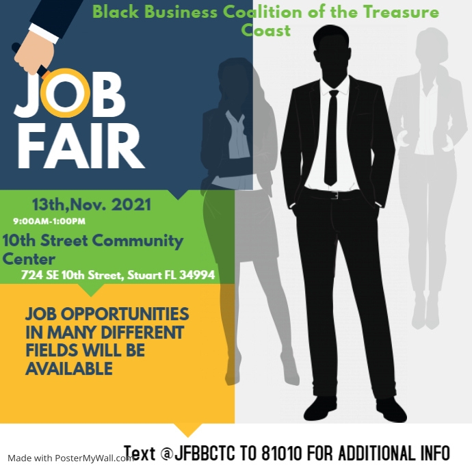 Copy of Copy of Job Vacancy | Job Fair | Job Fest | PosterMyWall
