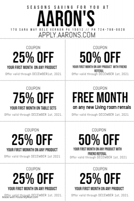 Copy of Coupon Template | PosterMyWall