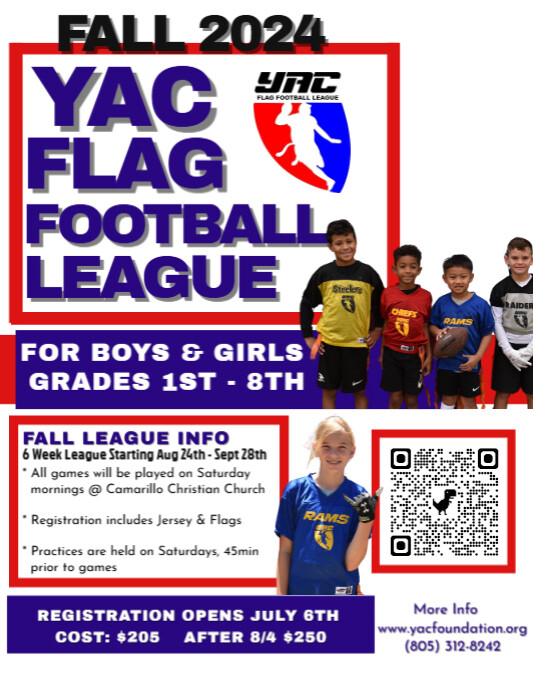 Flag Football Flyer Templates | PosterMyWall